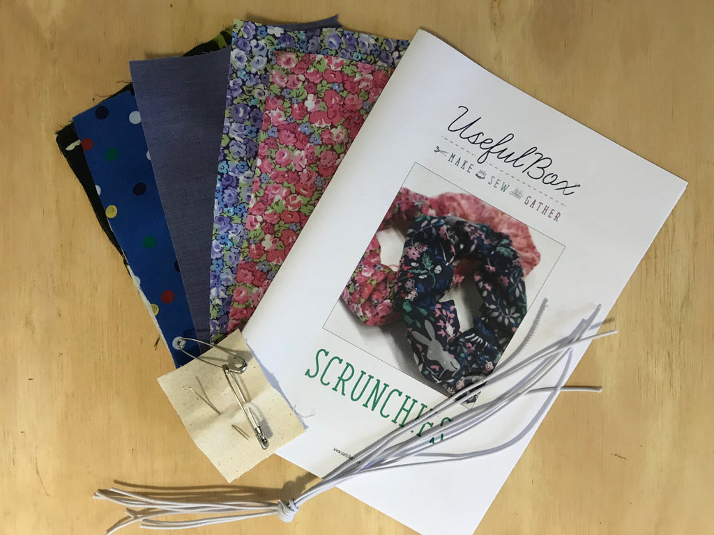 Scrunchie DIY Pack – UsefulBox Sewing School